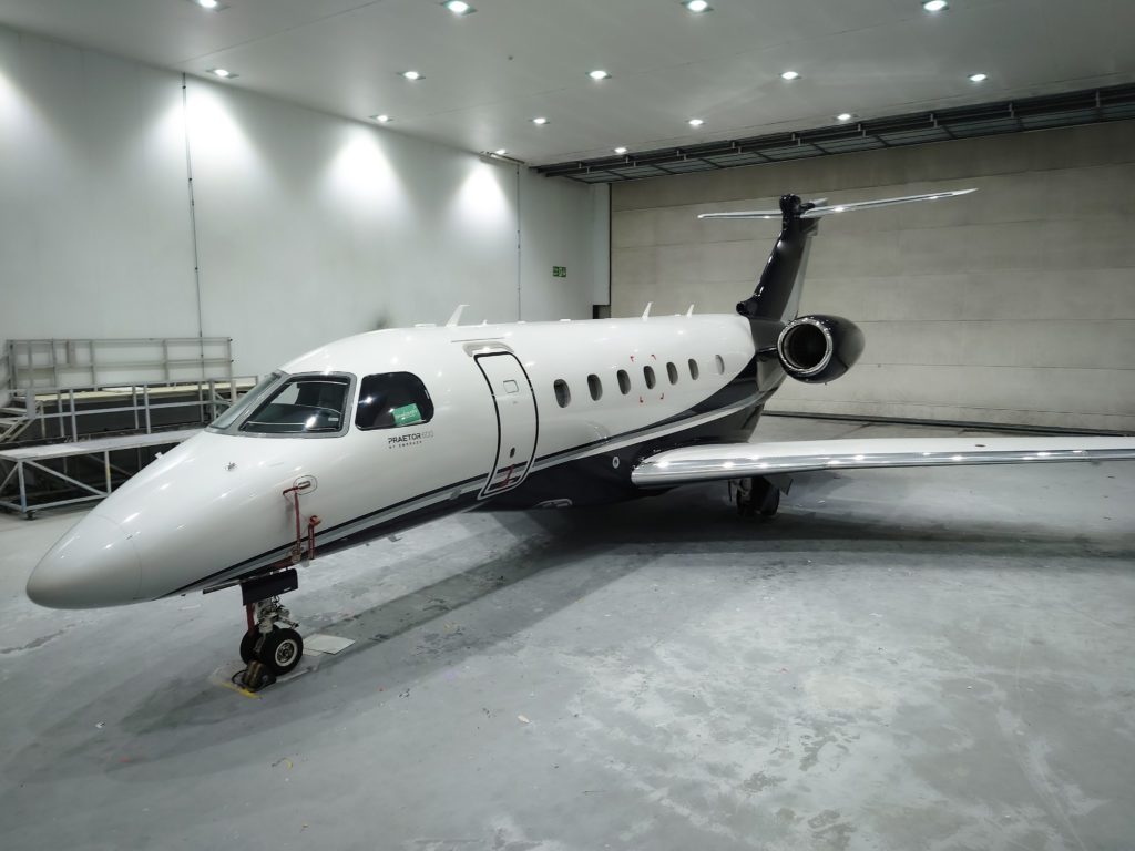 Aerocare cements new capability in painting Embraer Praetor 600 ...